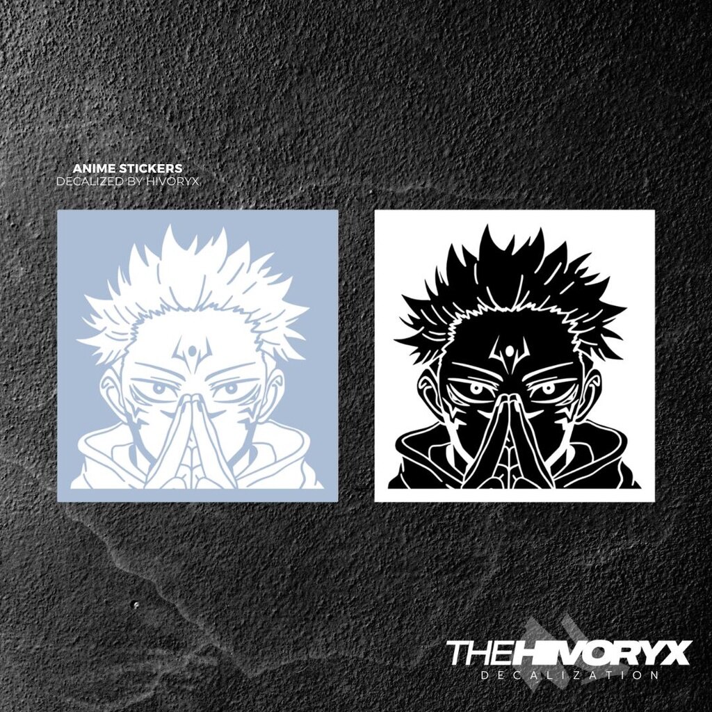 「YUJI ITADORI RYOMEN SUKUNA HAND SIGN | JUJUTSU KAISEN」ANIME SERIES CAR ...