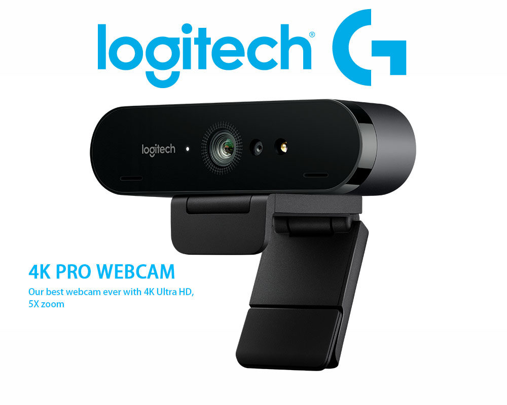 [Ready to Ship] Logitech BRIO C1000e Webcam Smart 4K Pro Ultra HD 1080p ...