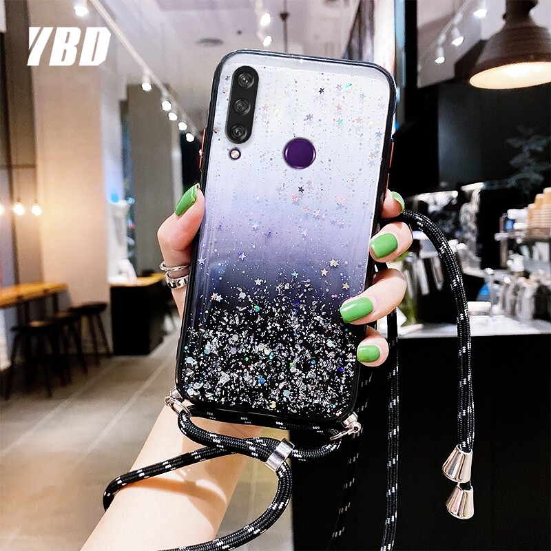 YBD Casing for Huawei Y6P 2020 Y7P Y8P Y5P 2020 case for girl glitter ...