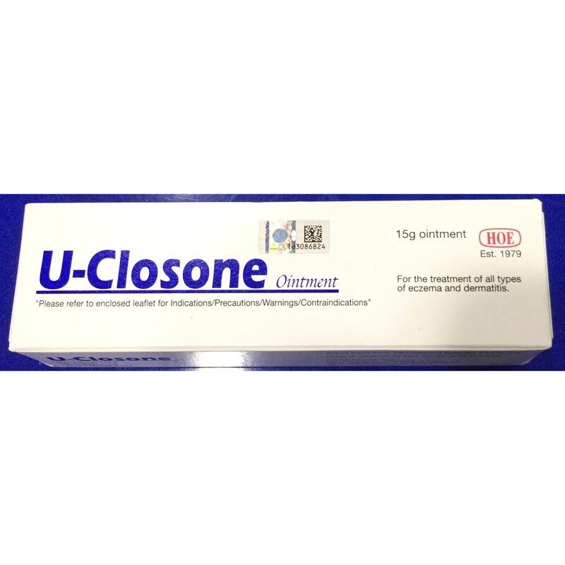 U CLOSONE CREAM / U CLOSONE OINTMENT 15G | Lazada
