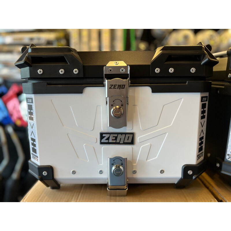 ZENO TOP BOX 45 LITERS WHITE & BLACK | Lazada PH