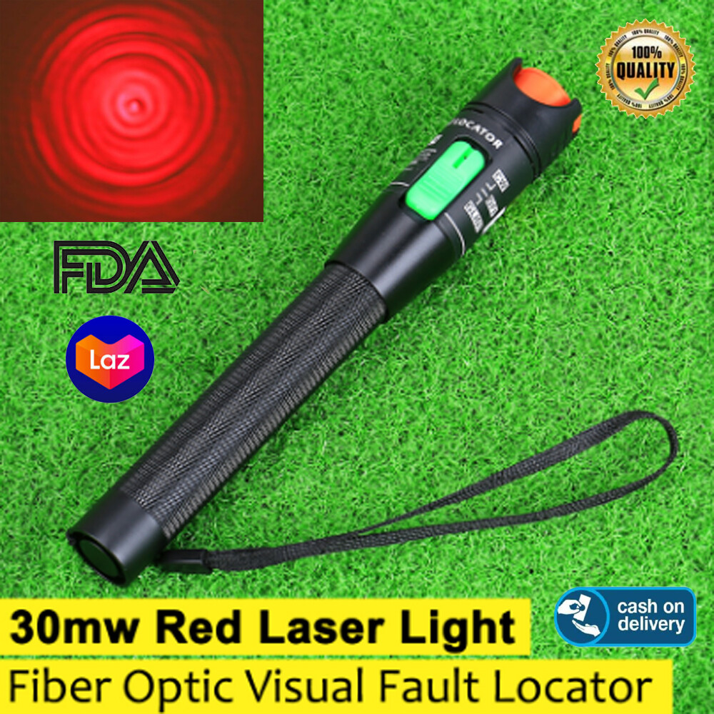 【ของต้องซื้อ】Visual Fault Red Light Source Optical Pen, Test Pen, for ...