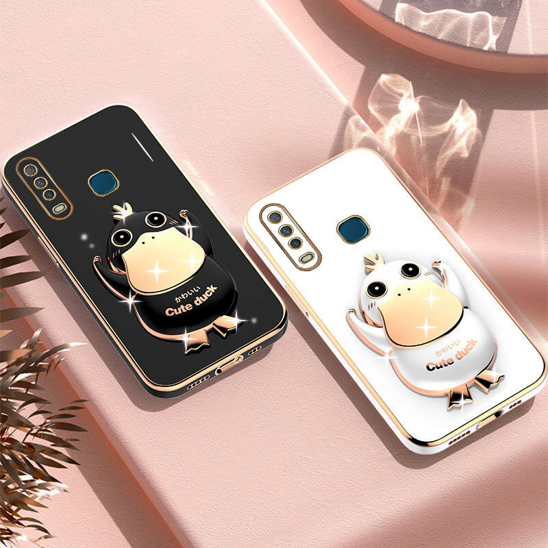 JieFie เป็ดน่ารักสำหรับ VIVO Y12 / Y15 / Y15S / Y15A / Y17 / Y19 / Y30 ...