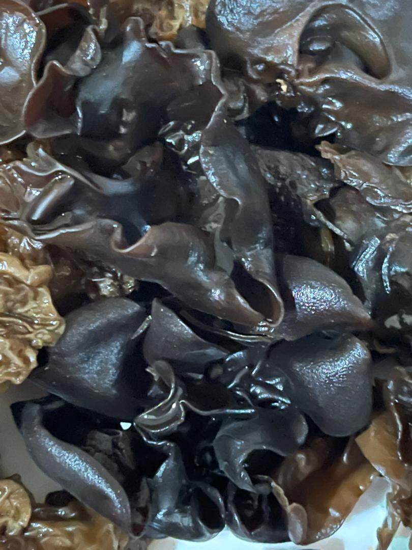 Dried black fungus | black fungus | cendawan telinga kera | cendawan ...