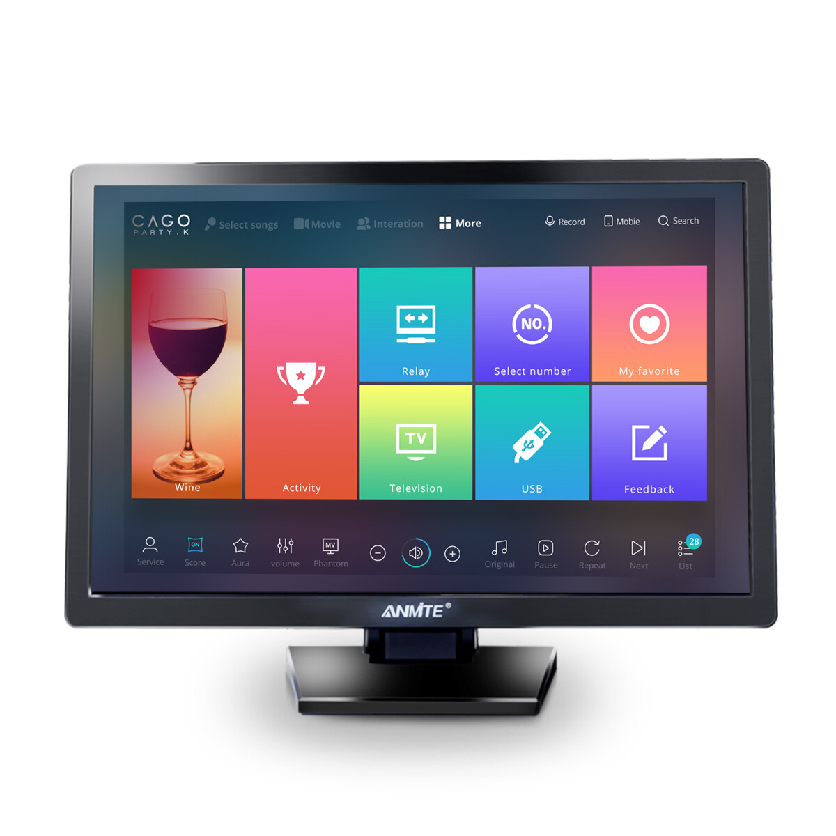 Anmite 22 TFT Lcd Touch Screen Monitor PC optional Resistive ...