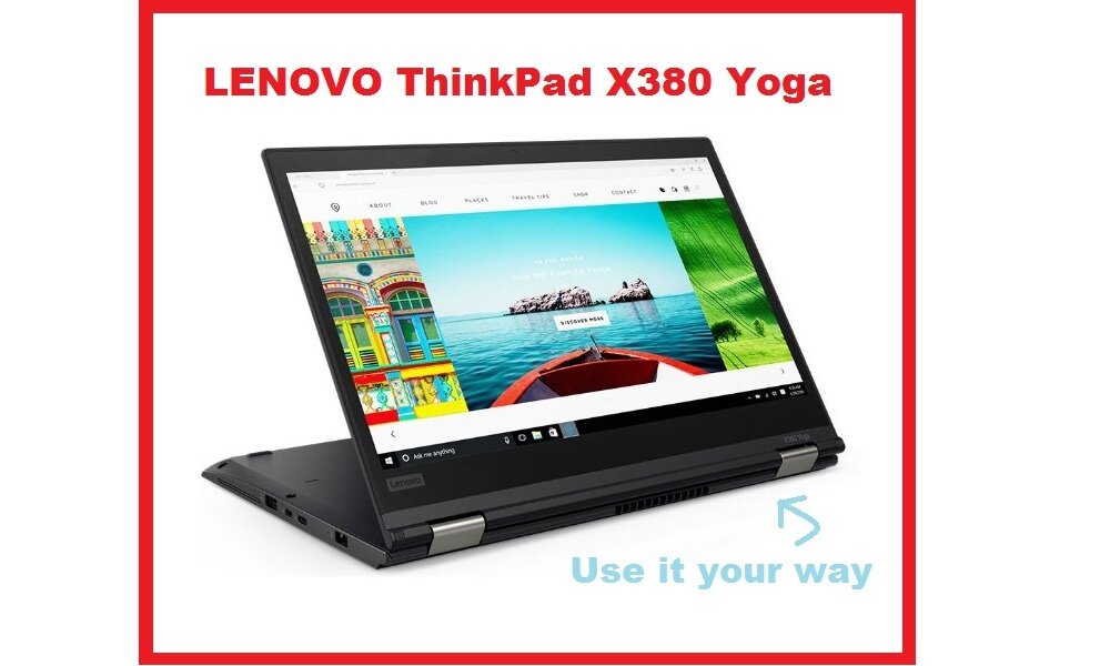 LENOVO THINKPAD X380 ( INTEL I5-8350U / 8GB RAM / 256GB SSD / 360 ...