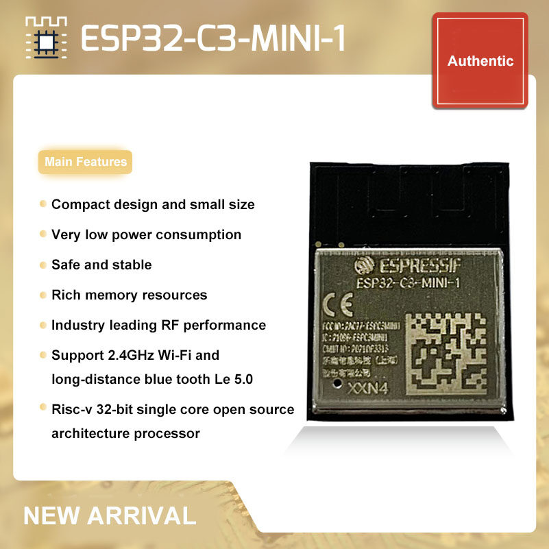 Original Espressif Esp32 Esp32c3 Esp32 C3 Mini 1 4mb Flash Based On Esp32 C3 Esp32 C3 13 Wifi
