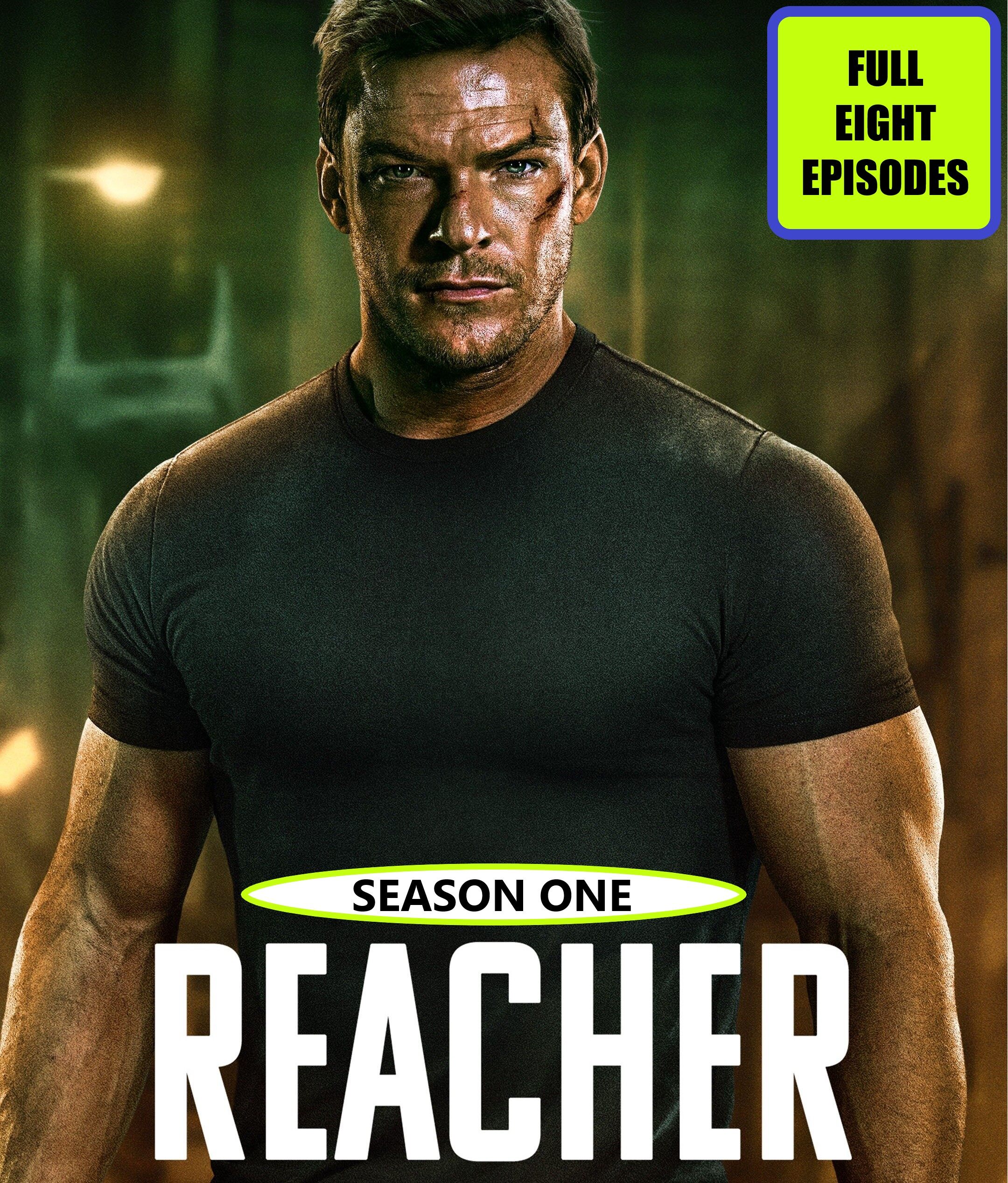 BLURAY Reacher Season1 (2022) [TV SERIES-8 EPISODES] (2 DISCS) Action ...