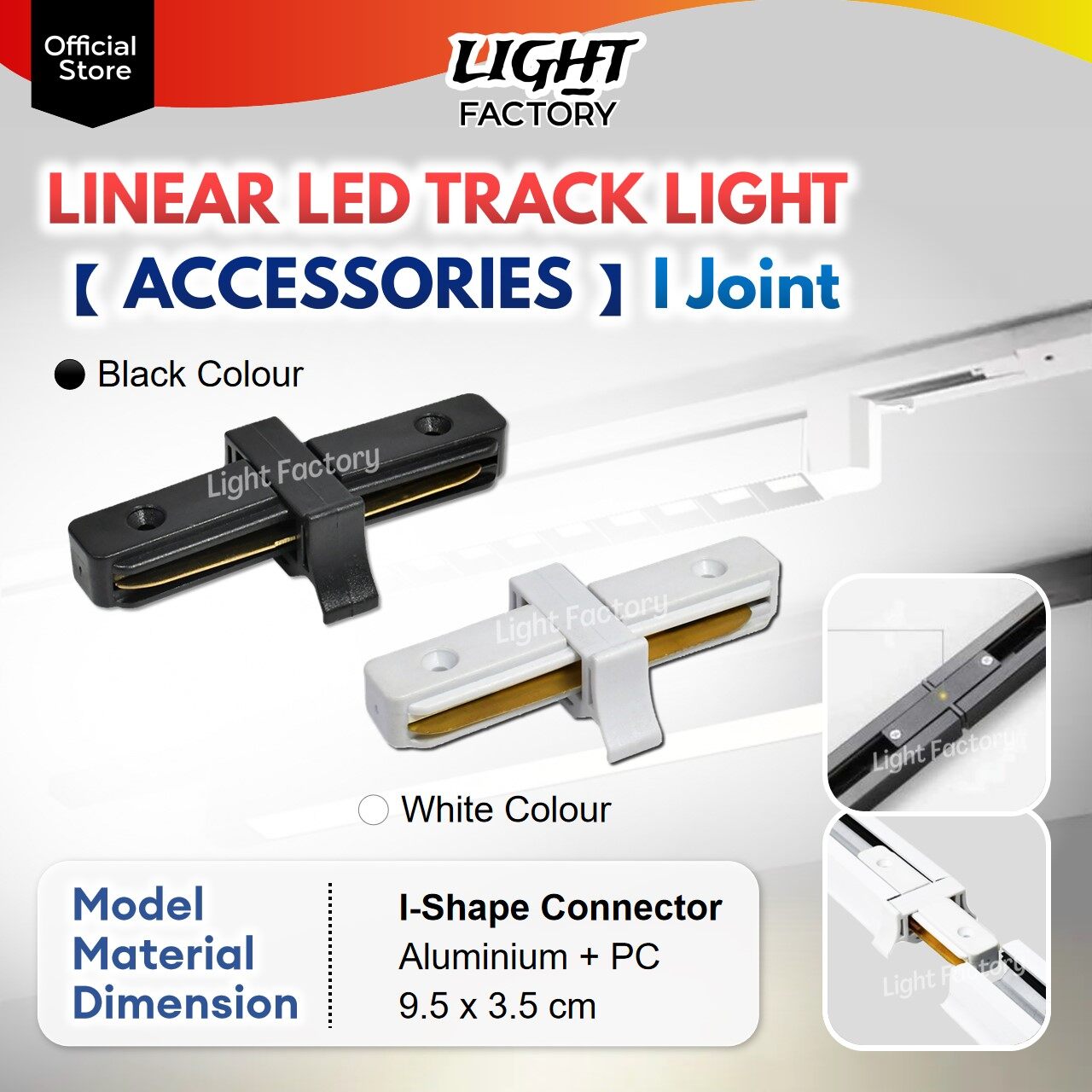 【NEW】Linear Led Track Light 10W 20W 30W Spotlight LED 1 Meter Track ...