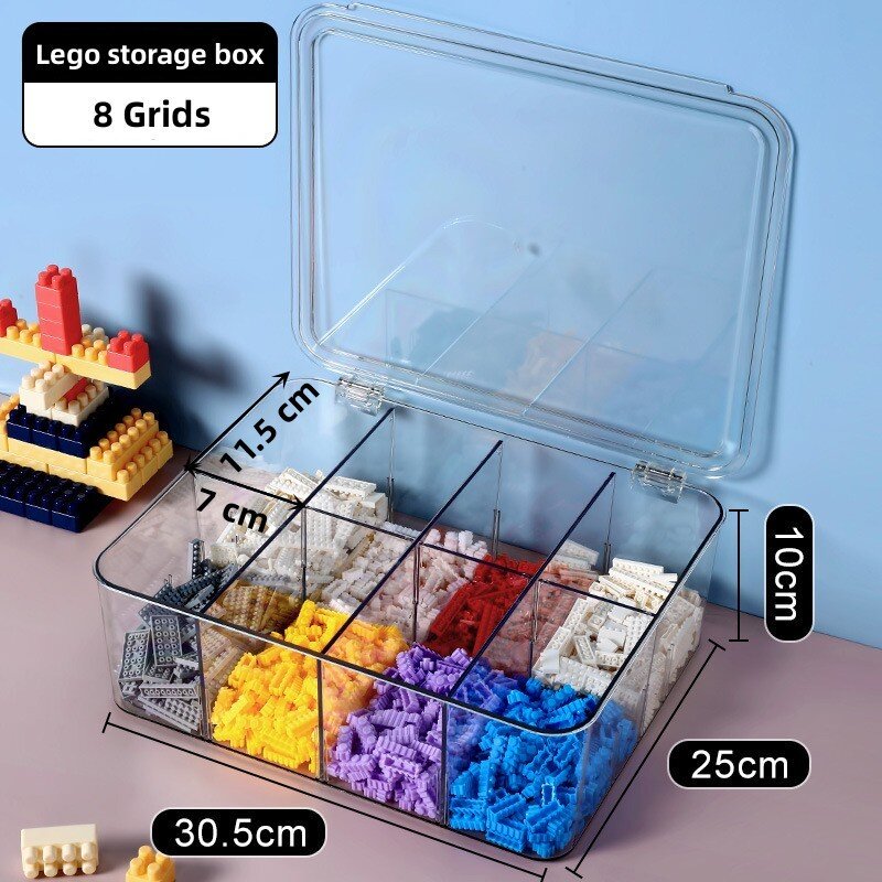 Easy2shop online - 4/8 Grids Acrylic Storage Box Household Tea Bag ...