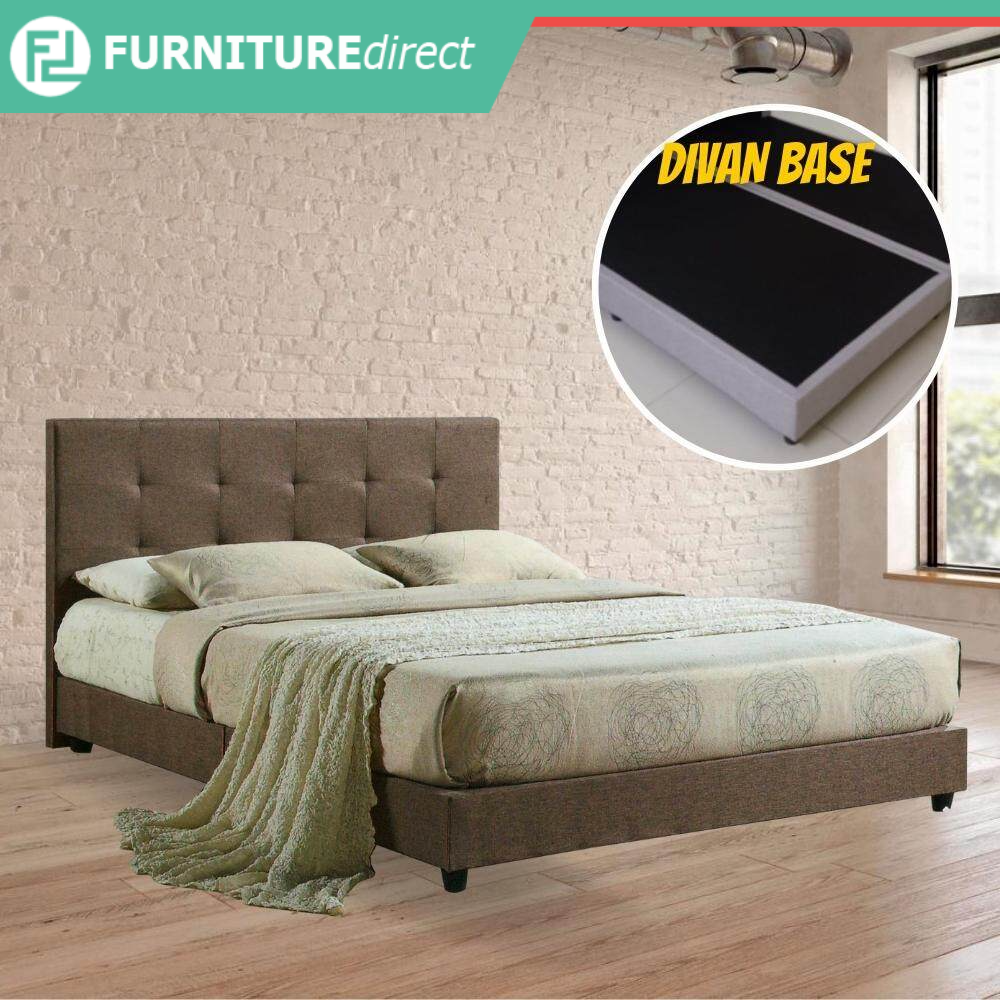Furniture Direct CASEY Queen Size Divan Bed Frame Katil Queen divan ...