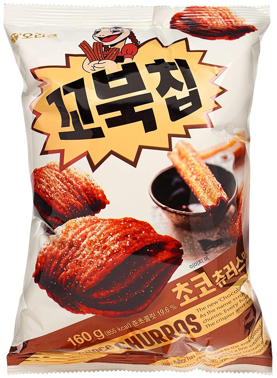 Korea Orion Turtle Chips Kkobuk corn Chips Flavour 65g , 80g / Churros ...