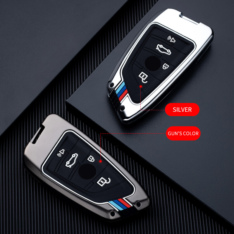Car Key Case for BMW 2 3 5 7 Series 6GT X1 X3 X5 X6 F45 F46 G20 G30 G32 ...