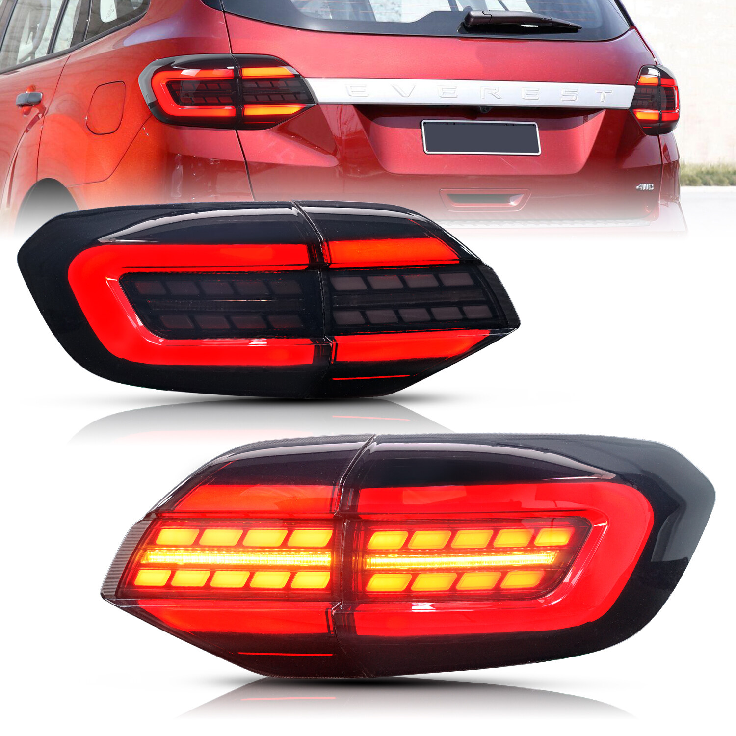 New Design Full LED Taillight for Ford Everest 2015-2020 Tail Light ...