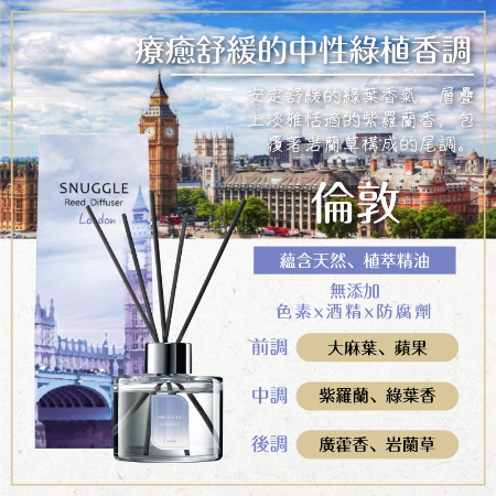 [ Snuggle ] Baby Bear Reed Diffuser/ Fragrant Bottle 熊寶貝 室內擴香瓶 (清新茉莉/氣質 ...
