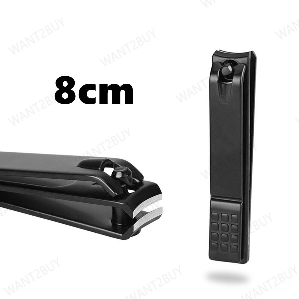 (PREMIUM STAINLESS STEEL) 1pcs Anti Rust Nail Clippers Set Stainless ...