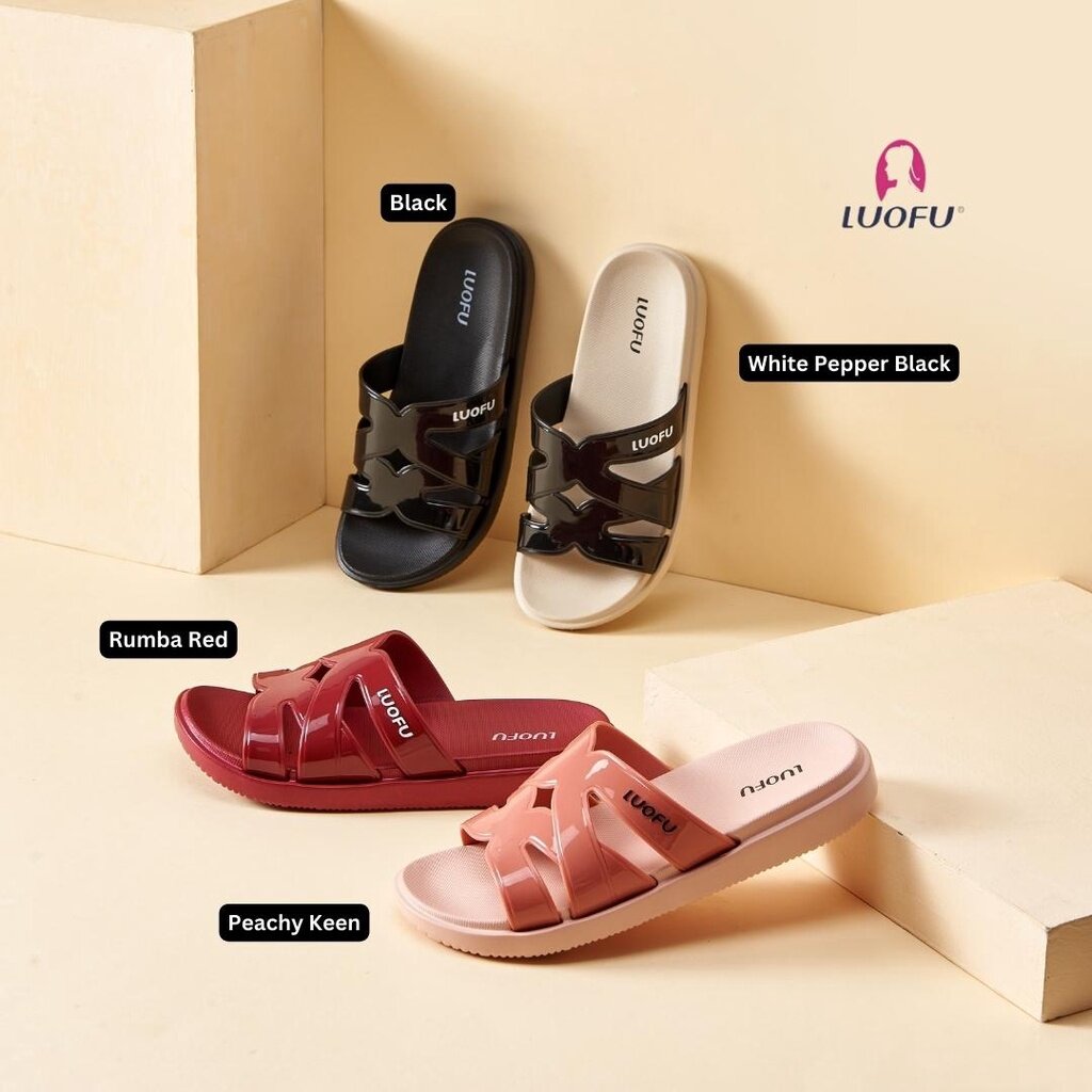 LUOFU Women EVA Slides Slippers E7206-E01 | Lazada