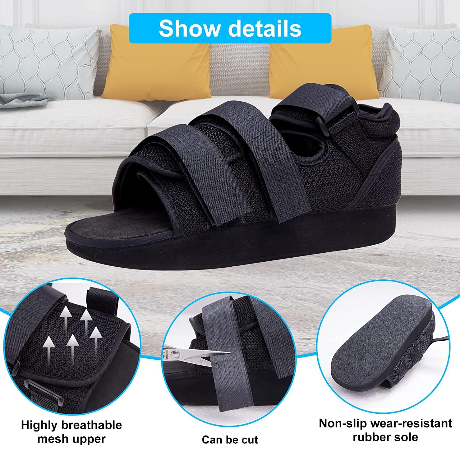 Back shoes are suitable for medical walking shoes with broken toes ...