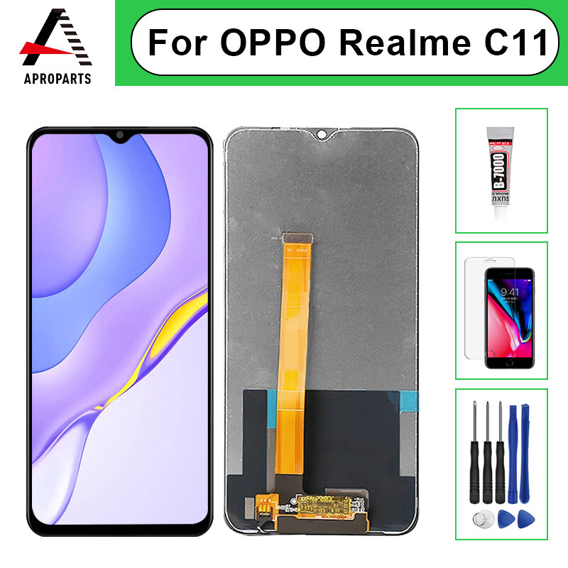 จอ LCD ทดสอบ100% สำหรับ OPPO Realme C11,จอแสดงผล LCD หน้าจอสัมผัส ...