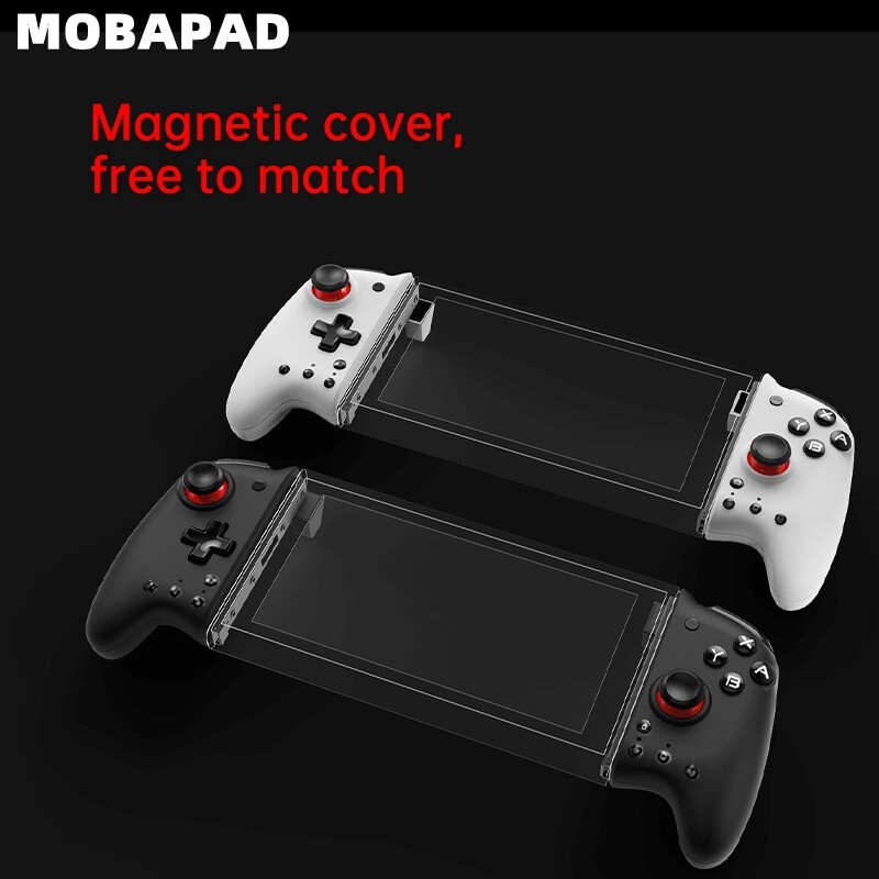 MOBAPAD M6 Gemini เกมคอนโซลสำหรับ Nintendo Switch ซ้ายและขวาจอยควบคุมเกมมือจับ MOBAPAD สำหรับ ...