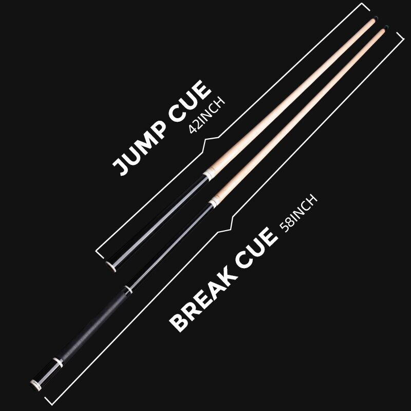 58 'Jianying Punch Jump Cue 13.5ปลายขนาดมิลลิเมตรเมเปิ้ลยากเพลาห่อผ้า ...