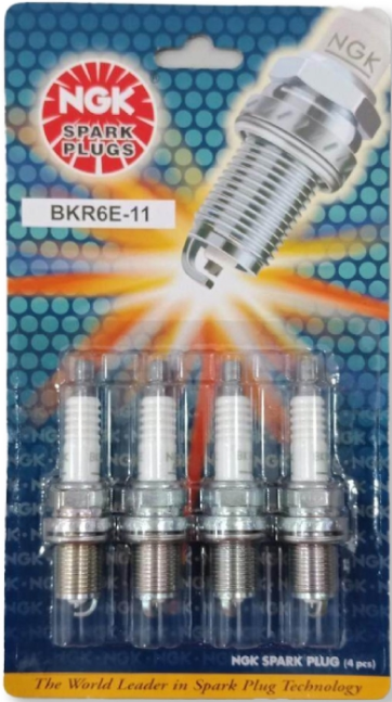 NGK Spark Plugs BKR6E-11 for Proton, KIA, Honda, Chevrolet, Optra ...