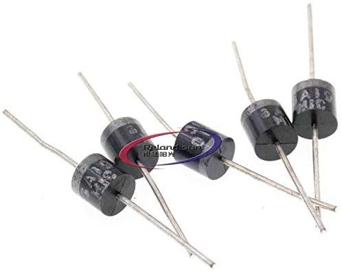 20PCS 6A1 6A2 6A4 6A05 6A6 6A8 6A10หลอดอิเล็กตรอนกระแสตรง6A 100 V R-6 ...
