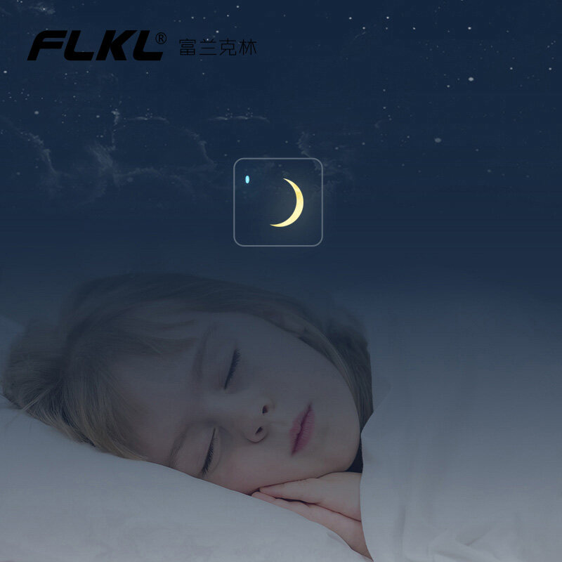 FLKL 13amp Wall Power Switch Golden Glass Panel Modern Lighting Switch ...