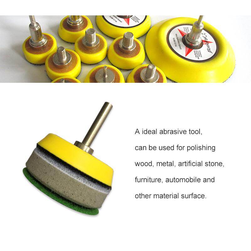 2 Inch Sanding Backup Pad 6mm Shank Sander Backing Pad Hook and Loop ...