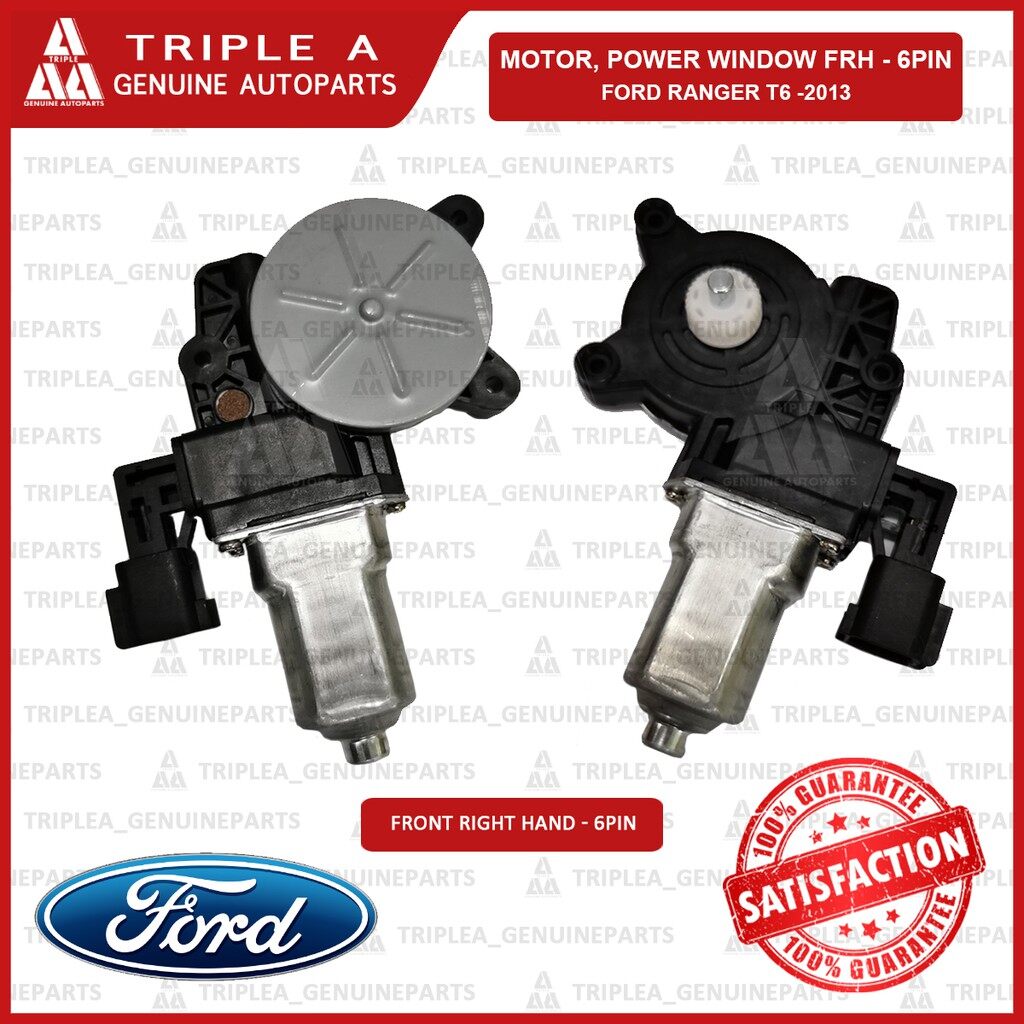 Power Window Motor FRH Ford Ranger T6 2013 Door Gear Motor 6PIN | Lazada