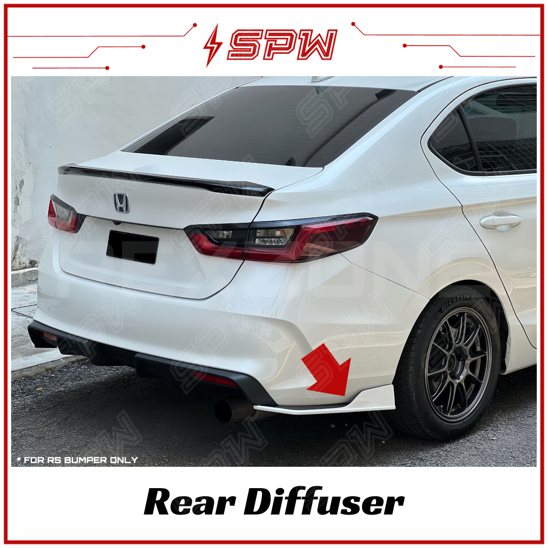 Honda City Facelift (2023-2024) RS-Spec MDL RS Bodykit Spoiler Front ...