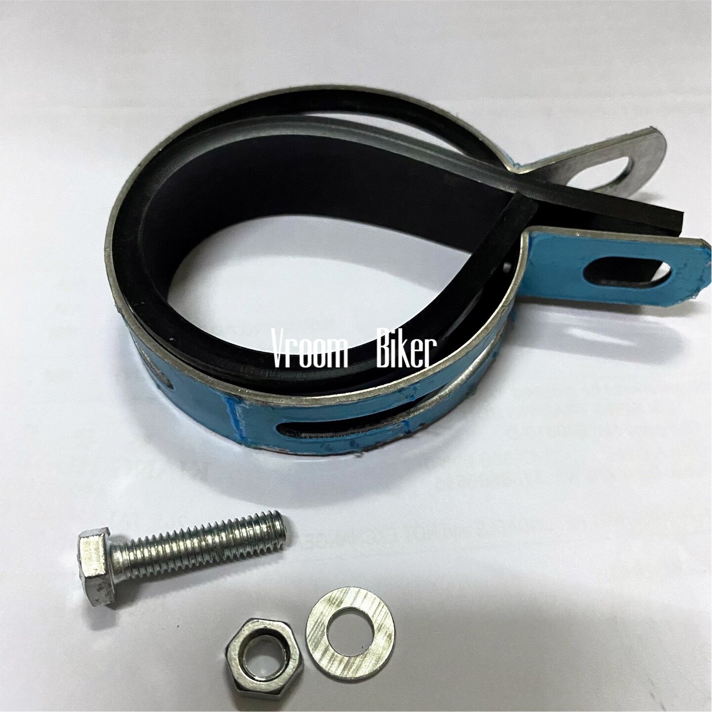 Exhaust Muffler Pipe Silencer Pipe Mount Bracket 60mm 74mm Ekzos Holder ...