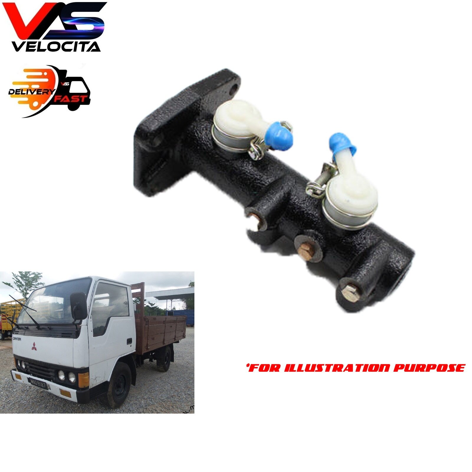 OEM BRAKE MASTER PUMP MITSUBISHI CANTER FB300 FB511 1" (MB295330) | Lazada
