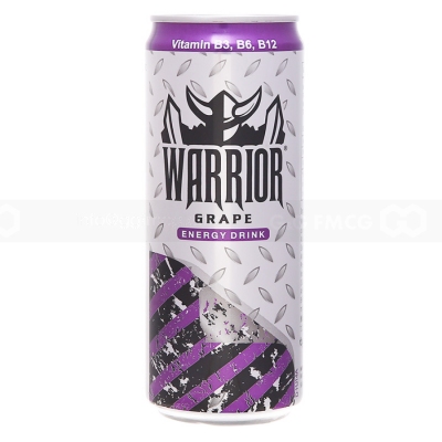 Warrior Swush Grape & Strawberry 320ml X6 | Lazada