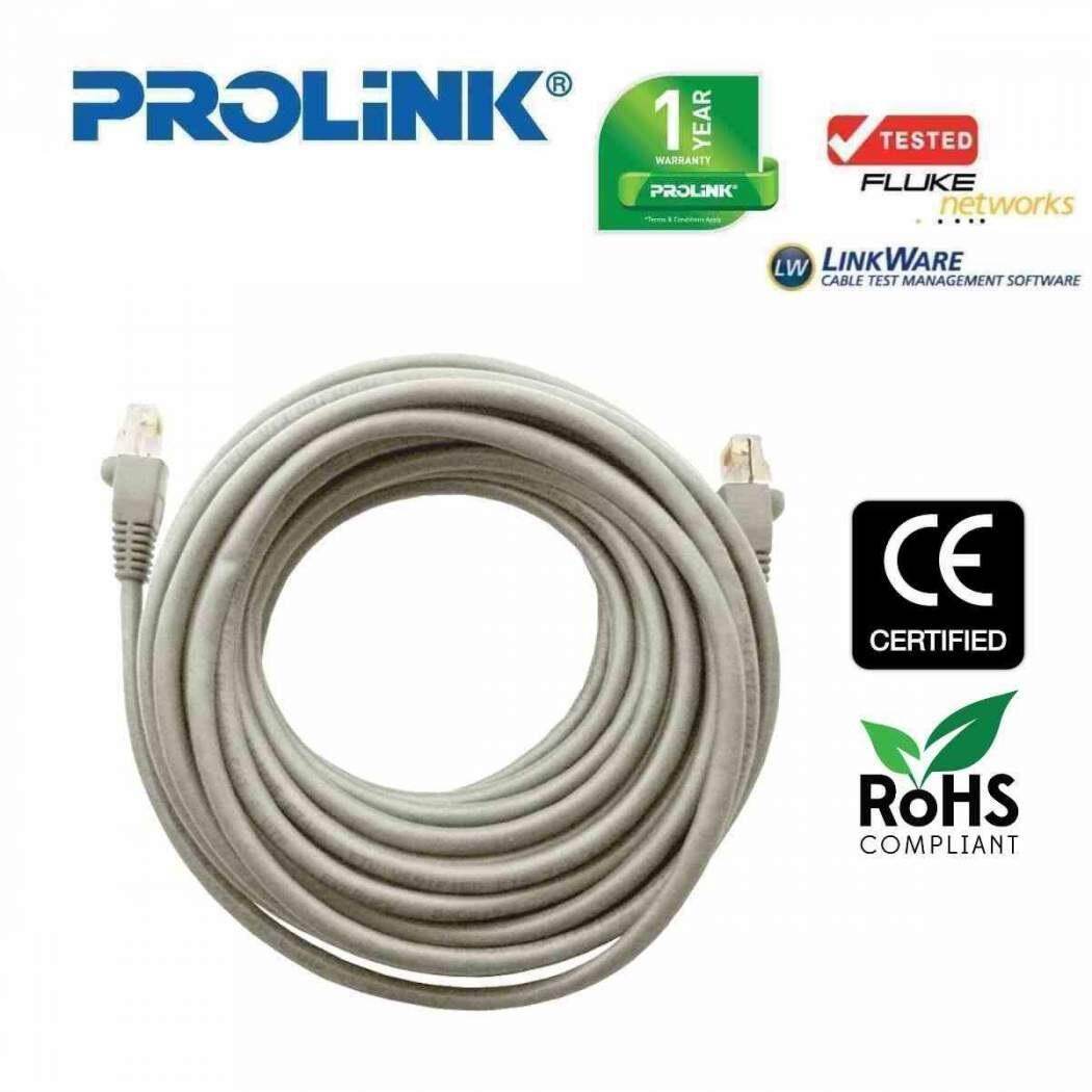 Hotdeal Fluke Tested 23 AWG Prolink Cat6 Network Cable ( Cat6 Patch ...
