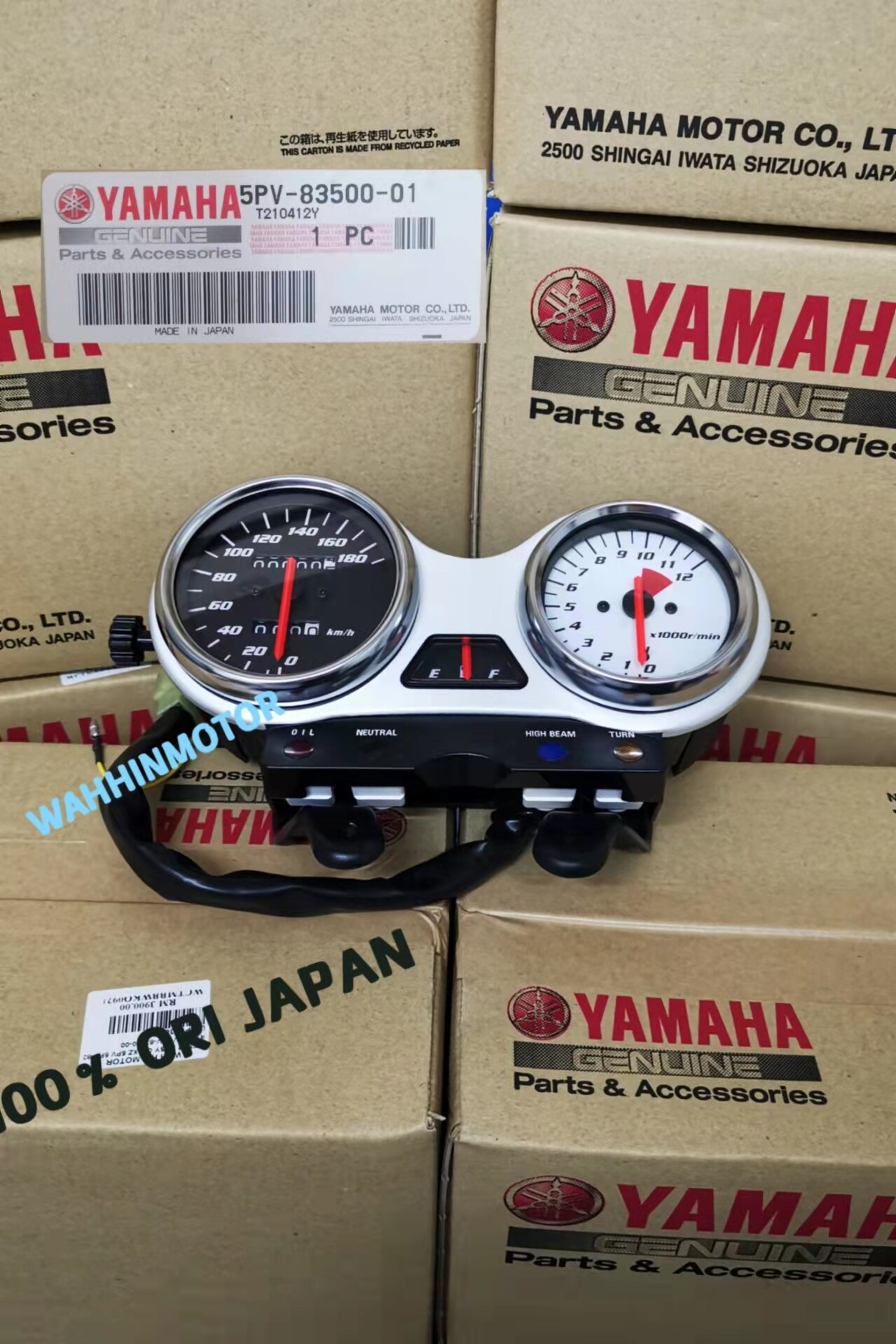 YAMAHA RXZ RXZ135 CATALYZER CATA MILI 5PV METER SPEEDOMETER 100% ...