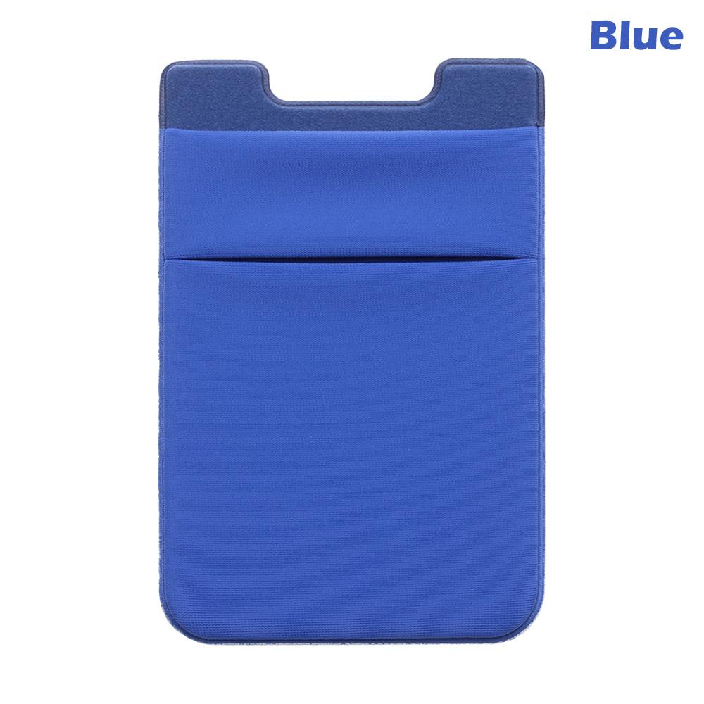 Adhesive Sticker Phone Pocket Cell Phone Stick On Card Wallet Stretchy ...