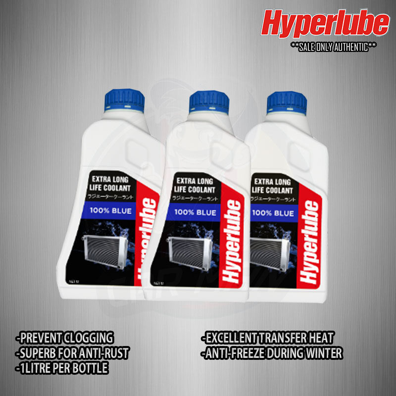 HYPERLUBE EXTRA LONG LIFE COOLANT 100% BLUE | Lazada