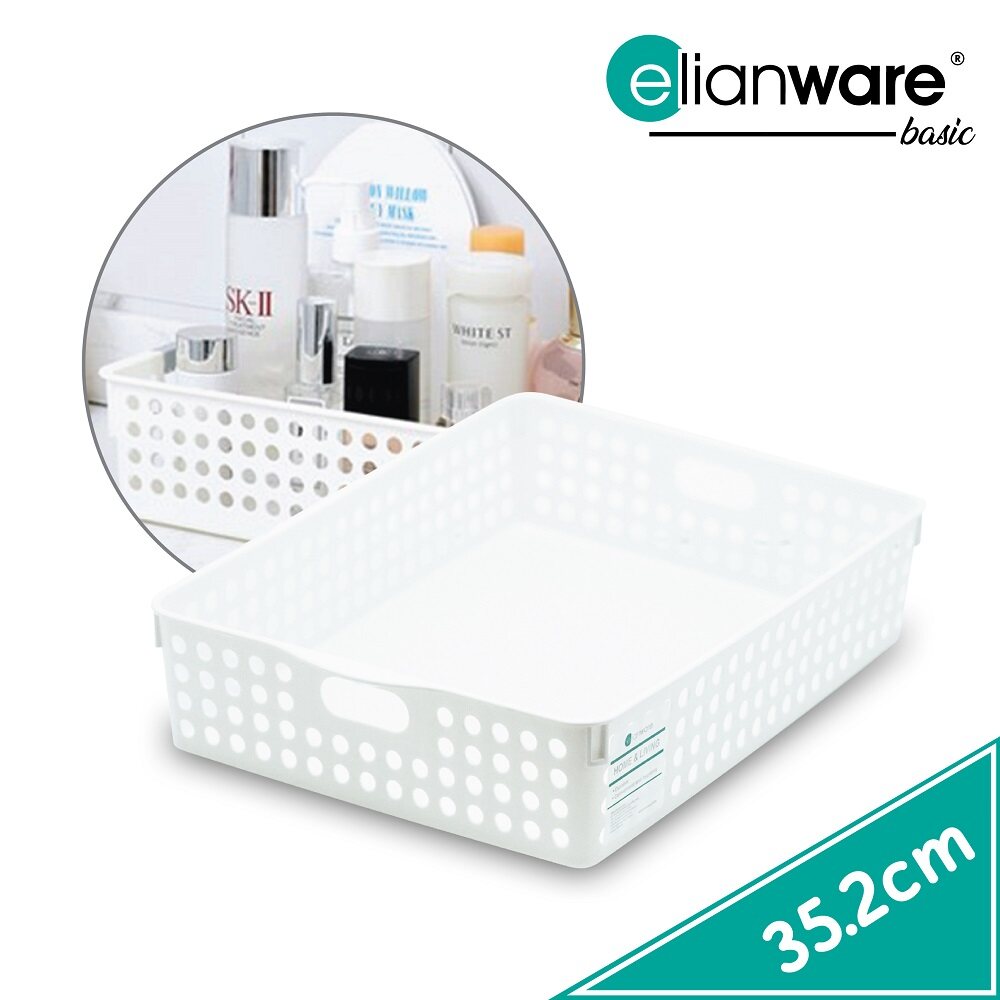 ELIANWARE Stackable Stationery Tray With Handle,Multi-Purpose Storage ...