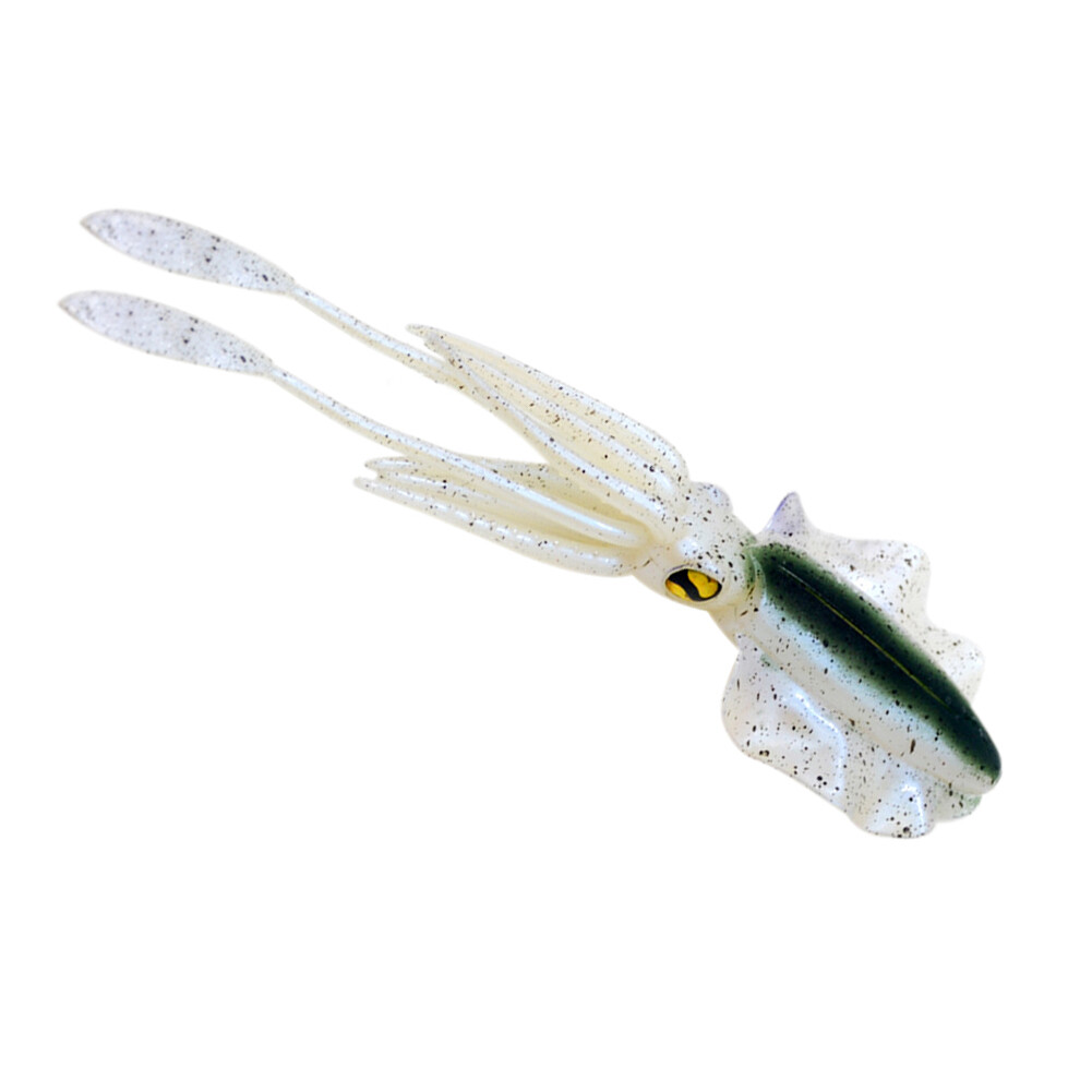 (Ready) Fishing Soft Squid Lure 15cm Luminous Squid Jig Sea Fishing ...