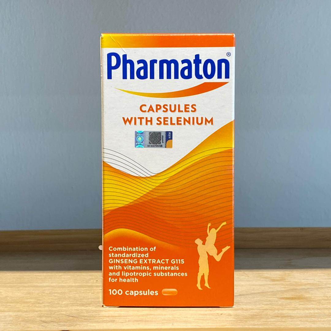 Pharmaton Capsules With Selenium 100 capsules | Lazada