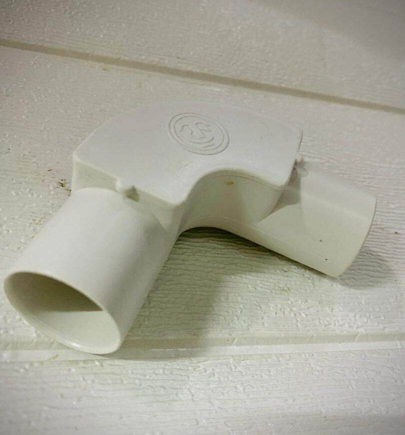 PVC CONDUIT L BOLW 】CONNECTOR PVC 20mm/25mm - PIPING JOINT SOCKET PVC ...