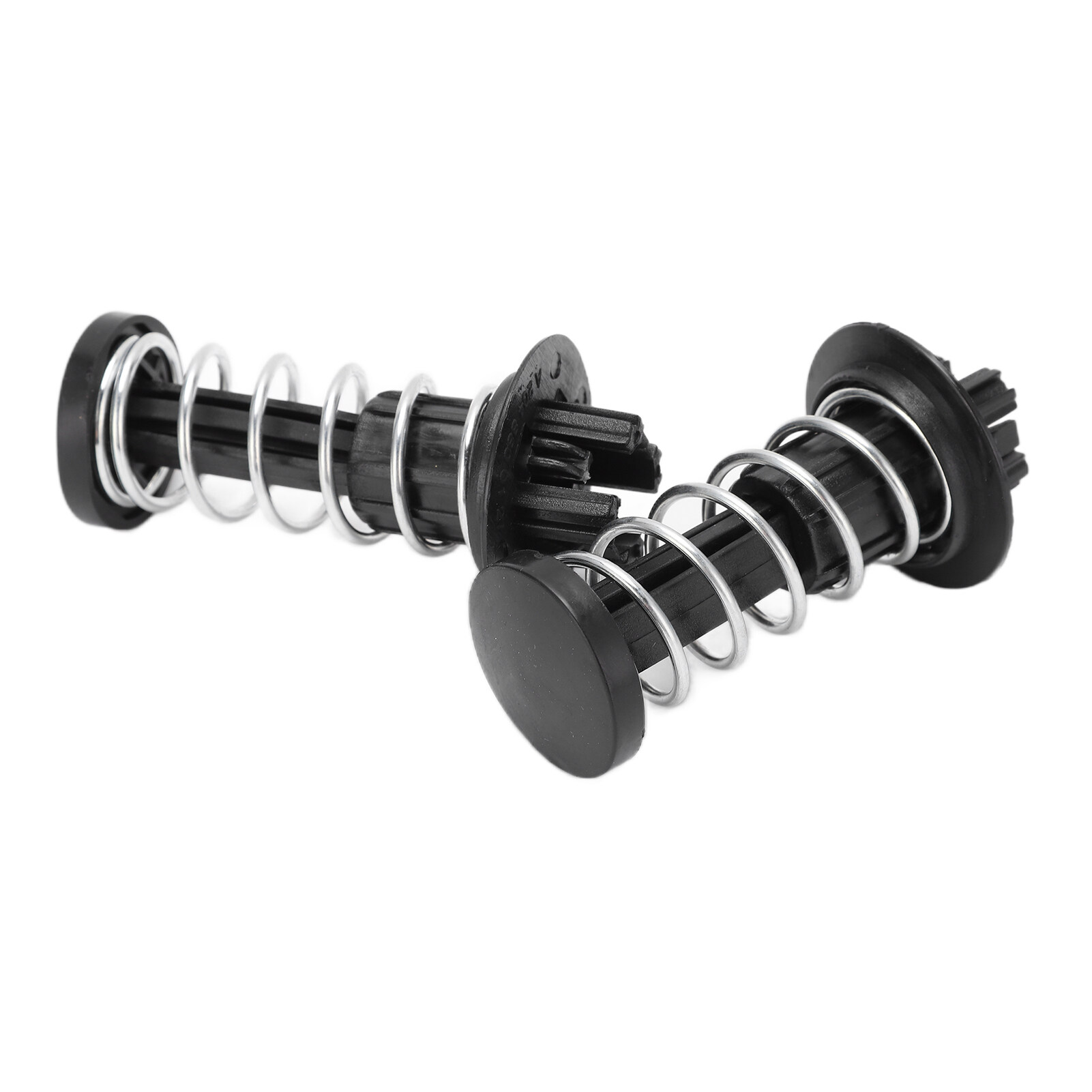 ฝากระโปรงฤดูใบไม้ผลิ2Pcs Hood บัฟเฟอร์ A2048800127สำหรับ Benz C250 C300 ...