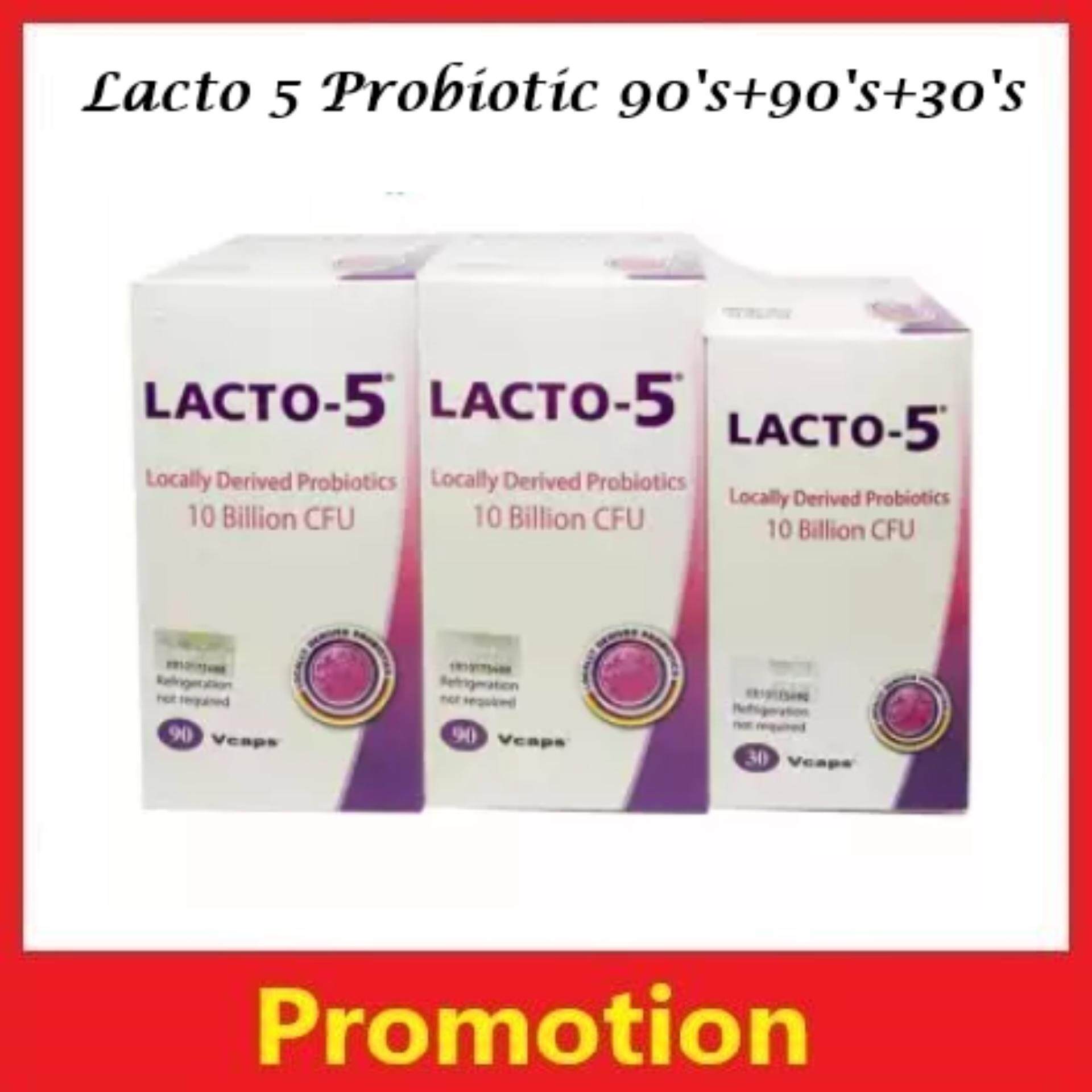 LACTO-5 PROBIOTICS 10 BILLION CFU (2+1) | Lazada
