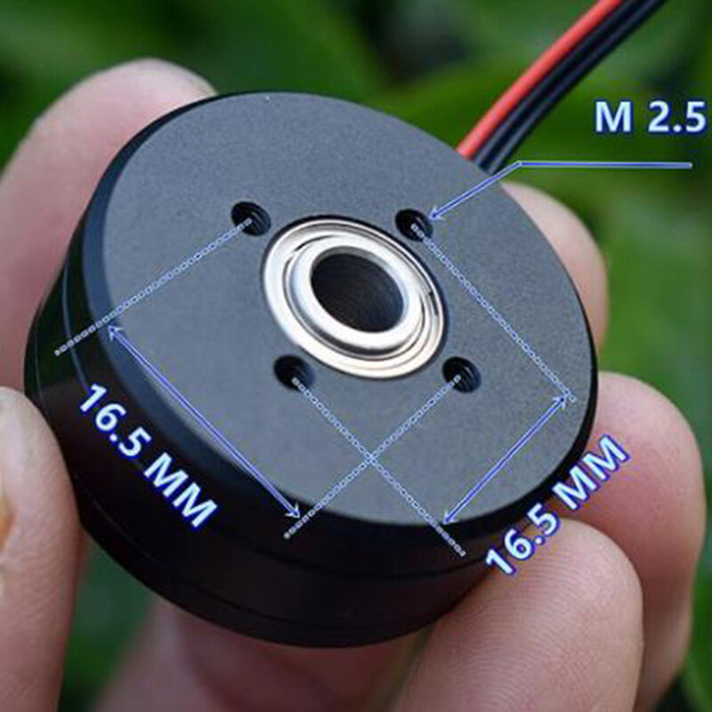 DC 20V-24V 2804 PTZ Brushless Motor NdFeB Strong Magnetic 3-phase BLDC ...
