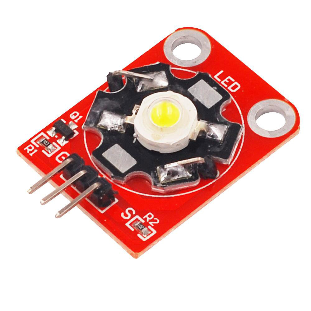 3w High Power Keyes Led Module With Pcb Chassis For Arduino Stm32 Avr Th 