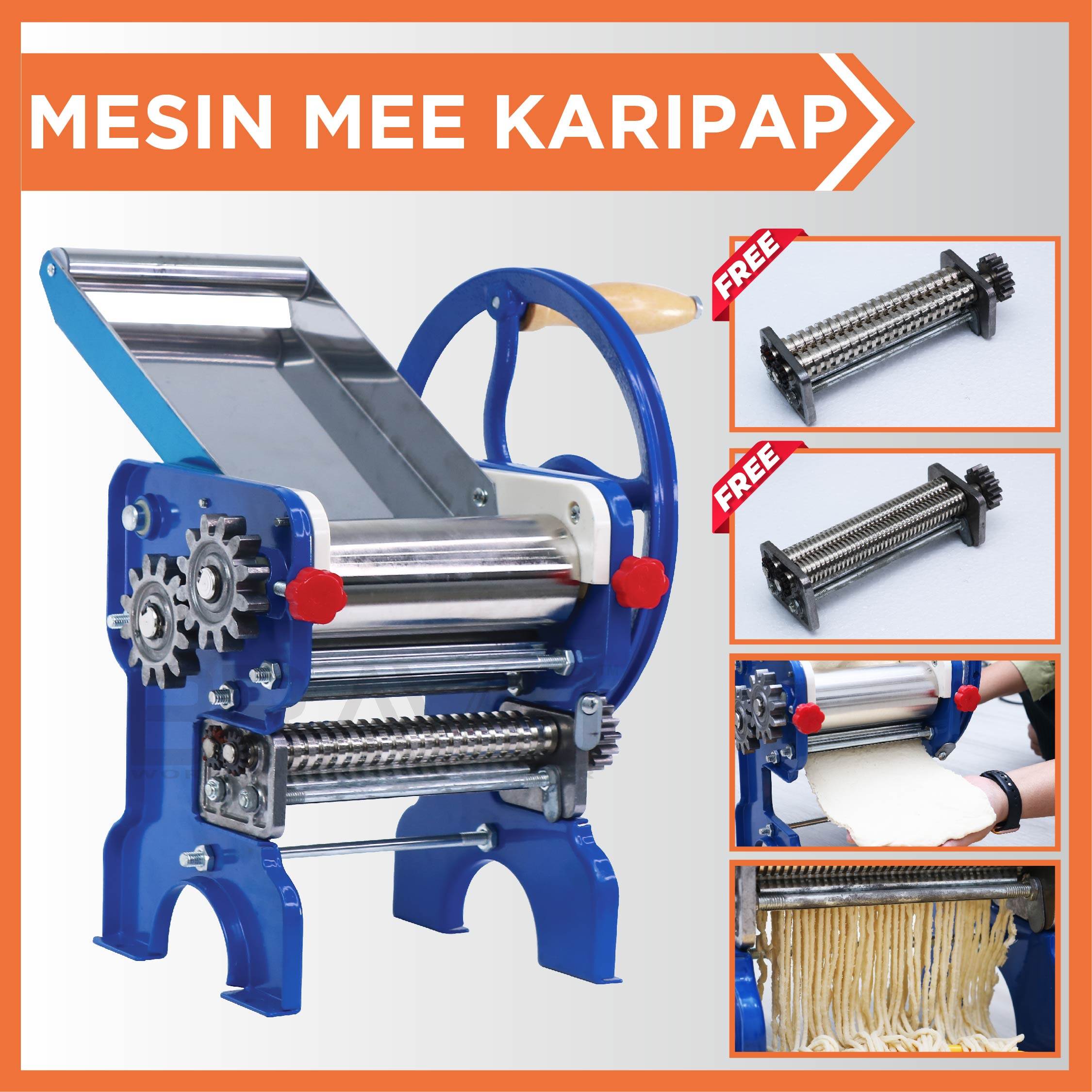 Dough Roller Machine Manual Noodles Maker Machine Dough Roller Machine ...
