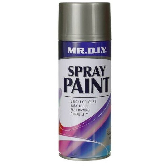 MR.DIY Spray Paint Grey 400ml. THIS ITEM IS NOT ALLOW TO SHIP TO SABAH ...