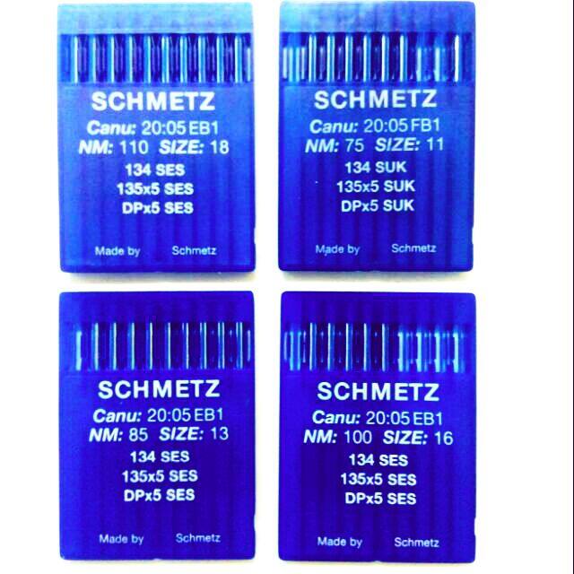 ORIGINAL SCHMETZ NEEDLE DPx5 (JARUM MESIN INDUSTRI) | Lazada