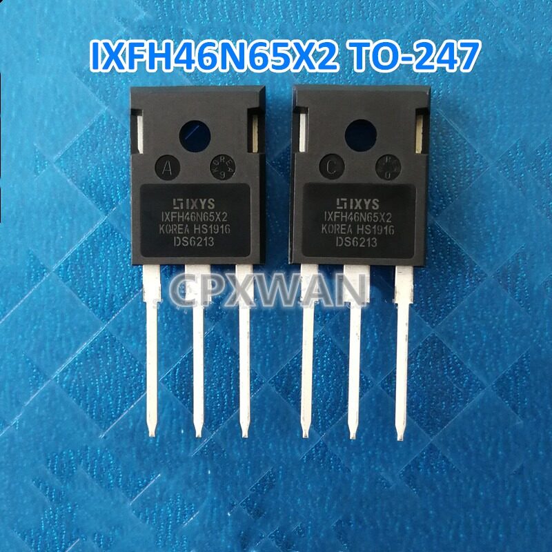 2Pcs IXFH46N65X2 TO-247 46N65X2 46N65X TO247 46A/650V Switching Power ...